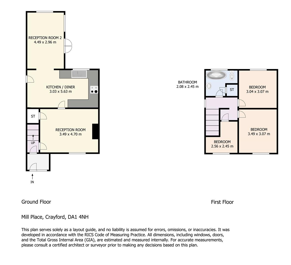Property details for Mill Place, Crayford, Kent Offers In Excess Of £ ...